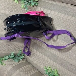 Bratz | Bags | Bratz Kisses Black Patent Mini Backpack | Poshmark